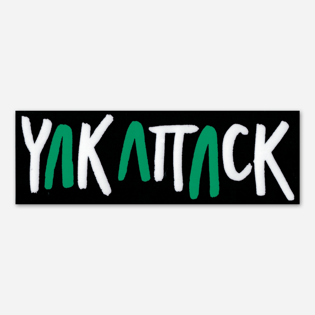 Bumper Sticker – Yak Attack